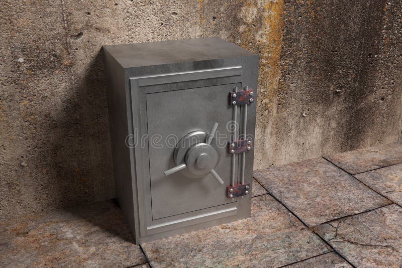 Security box stock illustration. Illustration of care - 46560041