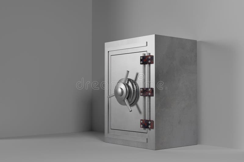Security box stock illustration. Illustration of financial - 46063215