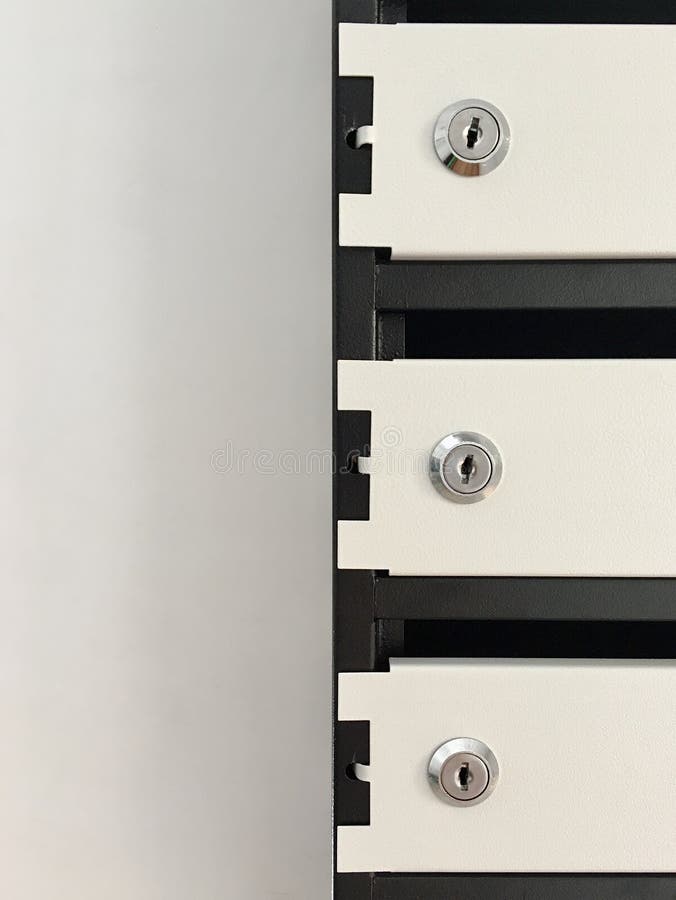 Security boxes stock photo. Image of cells, boxes, keyhole - 191914354