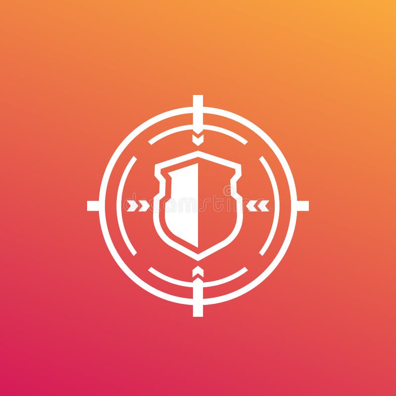 Security Breach Vector Icon Stock Vector - Illustration of breach ...