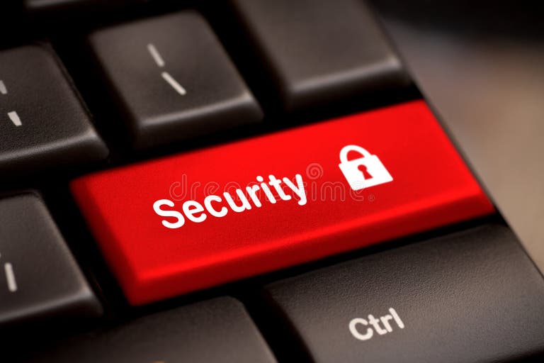 Security button key stock image. Image of communication - 32443877