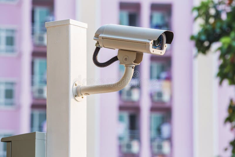 Security camera stock image. Image of safety, blue, guard - 28791005