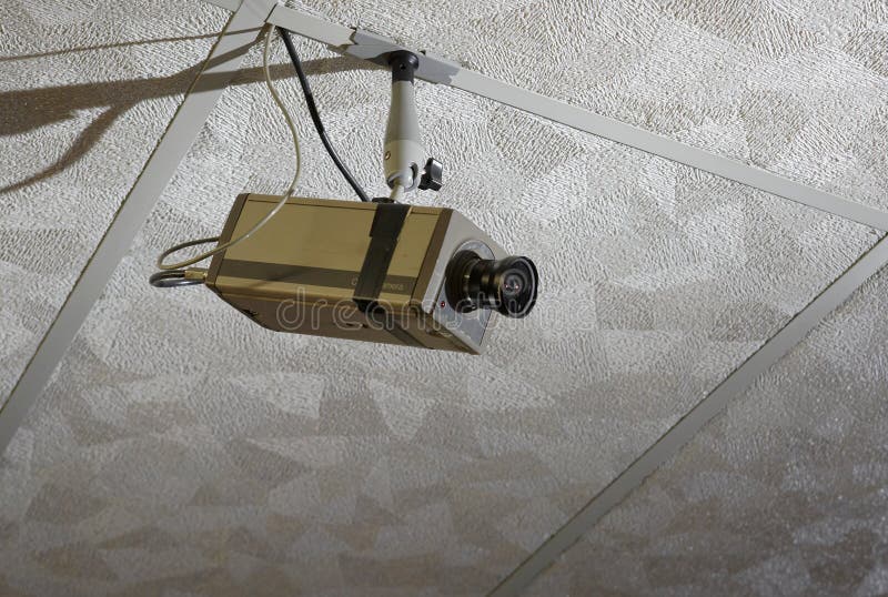 Security Camera stock photo. Image of brother, lens, ceiling - 5006630