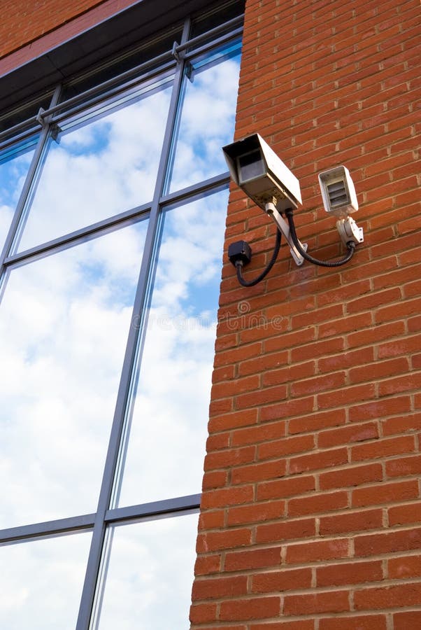 Security camera stock image. Image of video, reflection - 7939447