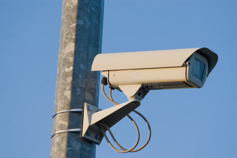 Security camera stock image. Image of modern, enforcement - 6428005