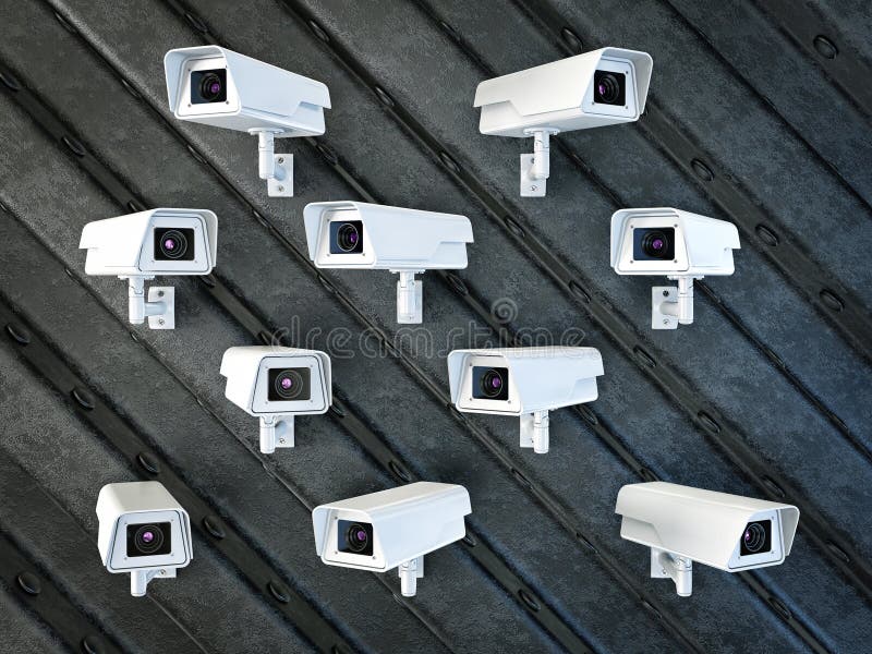 Security Camera 1 (+ Vector) Stock Vector - Illustration of view ...