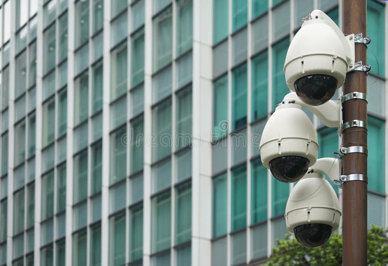 Security camera stock photo. Image of building, camera - 263146752