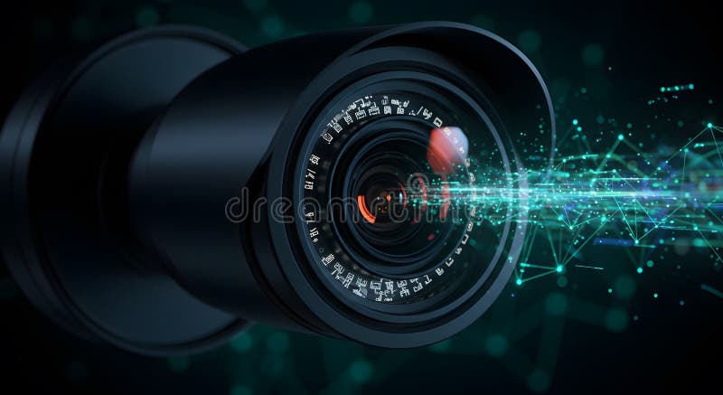 Security Camera with Data Stream Technology for Modern Surveillance ...