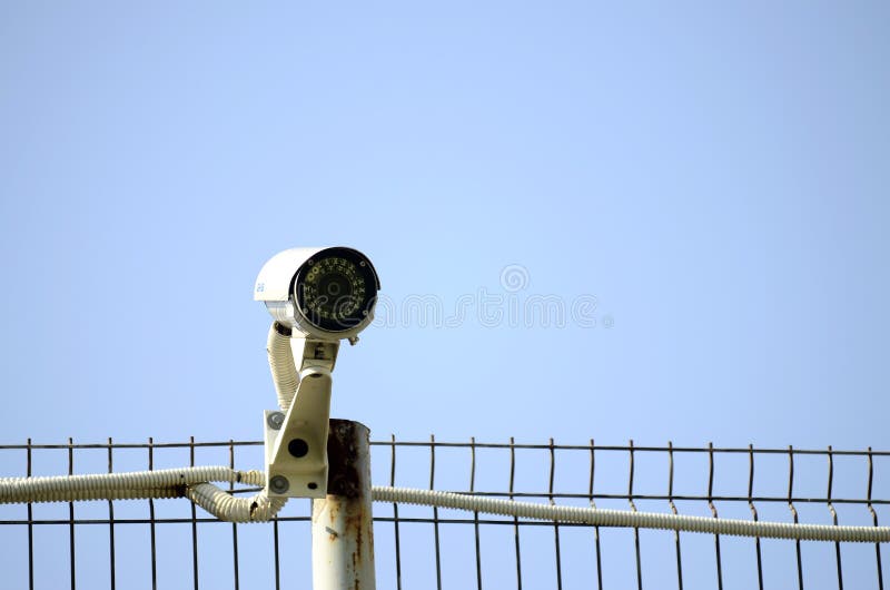 Security camera stock photo. Image of detail, background - 43484416