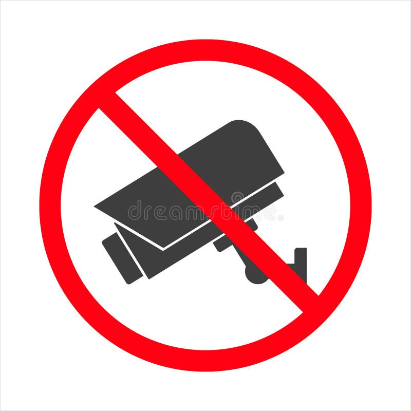 Security Camera Forbidden Sign Prohibition Icon, Not Allowed Symbol ... Security Camera Forbidden Sign Prohibition Icon, Not Allowed Symbol ...
