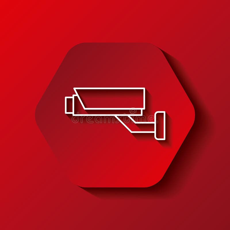 Surveillance Camera Pole Stock Illustrations – 146 Surveillance Camera ...