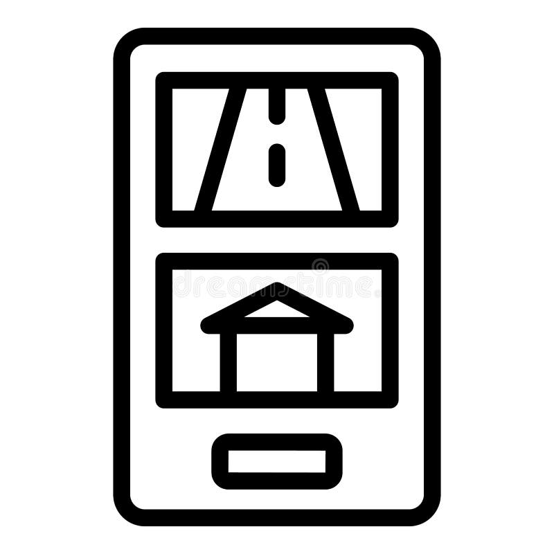 Security School Building Icon Outline Vector. Policeman Officer Stock ...