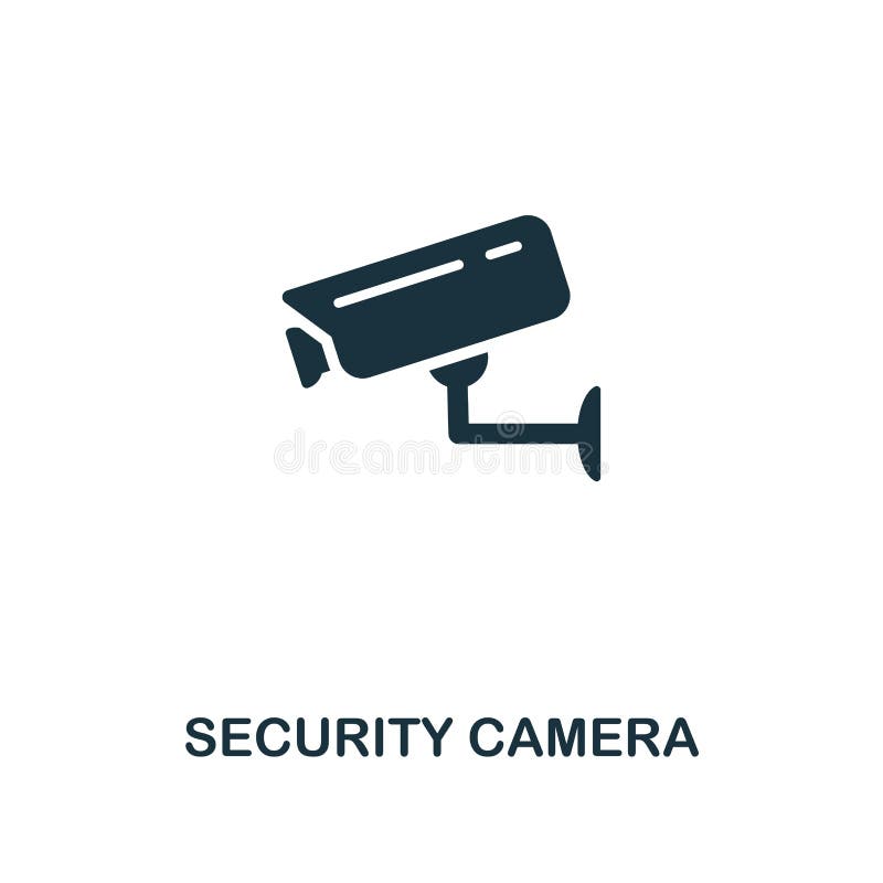 Security Camera Icon. Premium Style Design from Security Icon ...