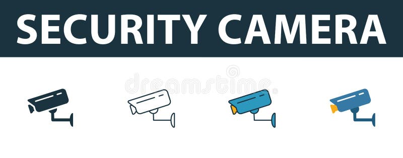 Security Camera Icon. Simple Element from Security Icons Collection ...