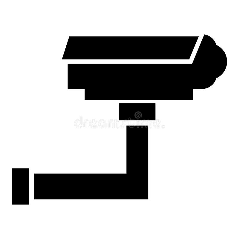 Security Camera Icon , Simple Style Stock Vector - Illustration of ...