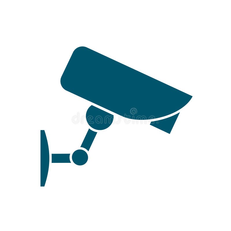 Security Camera Icon. Surveillance Camera. Security Equipment and ...