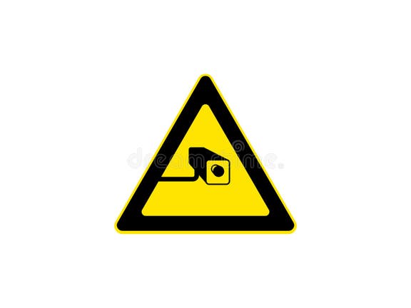 Various Surveillance Street Camera Symbols Stock Illustrations – 4 ...