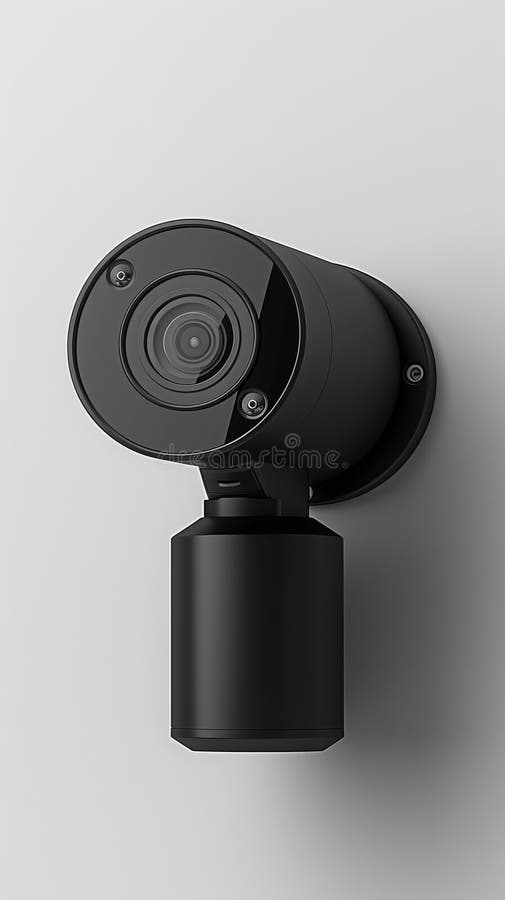 Security Camera on the Inside Wall of a Building, Security on City ...