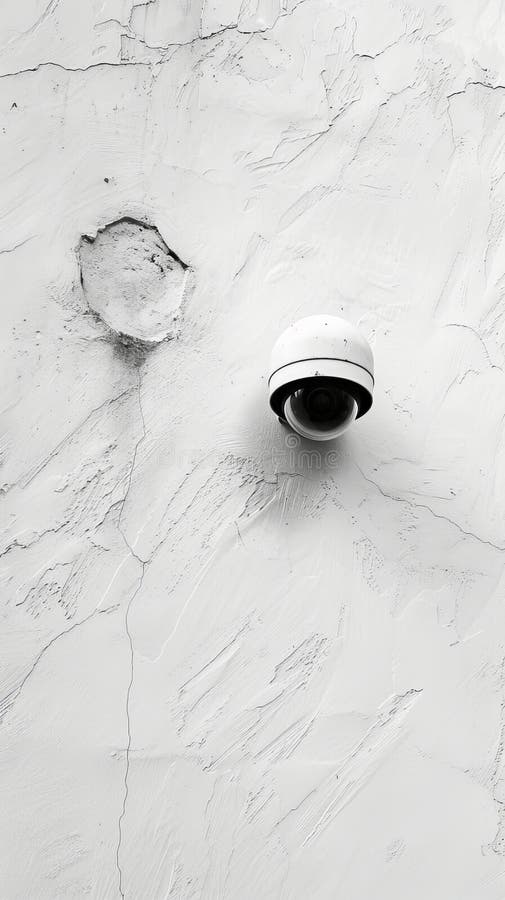 Security Camera on the Inside Wall of a Building, Security on City ...