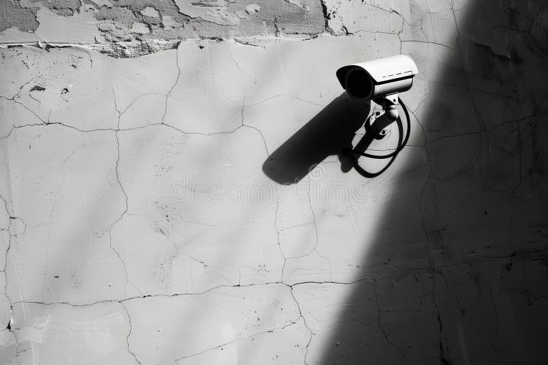 Security Camera Inside Wall Building City Streets Stock Photos - Free ...