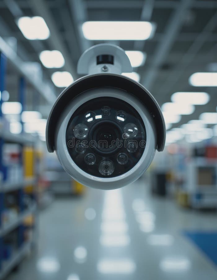 Security Camera Monitoring a Production Corridor for Enhanced Safety ...