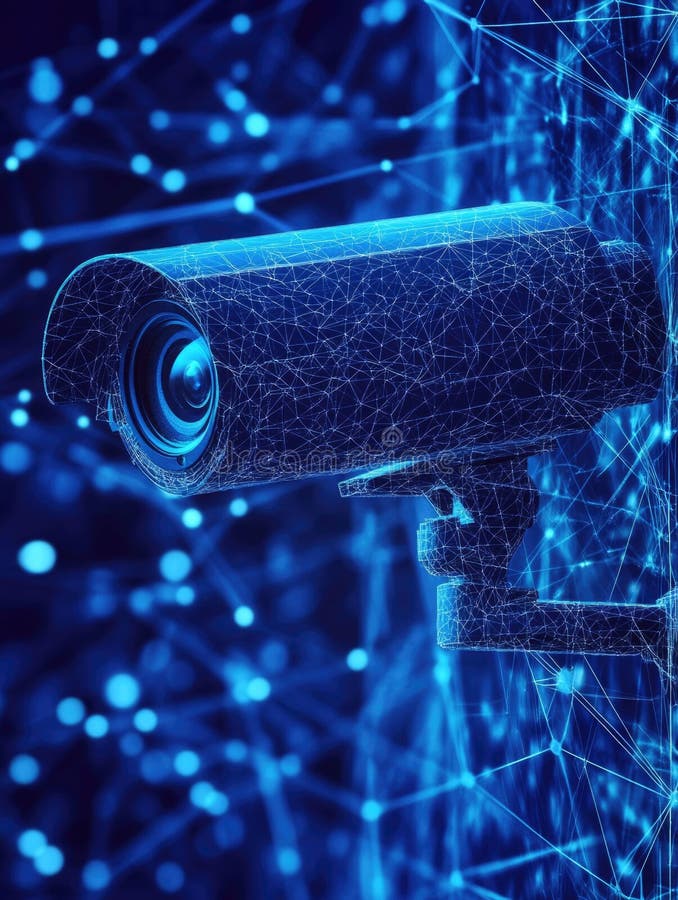 Security Camera Network stock image. Image of station - 377881539