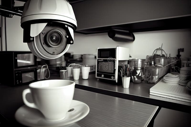 Security Camera Kitchen Stock Illustrations – 1,084 Security Camera ...