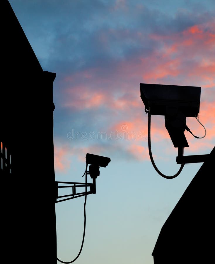 Security Camera stock image. Image of crime, control - 53694767
