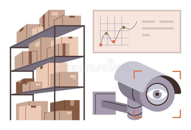 Warehouse Inventory Graph Stock Illustrations – 691 Warehouse Inventory ...