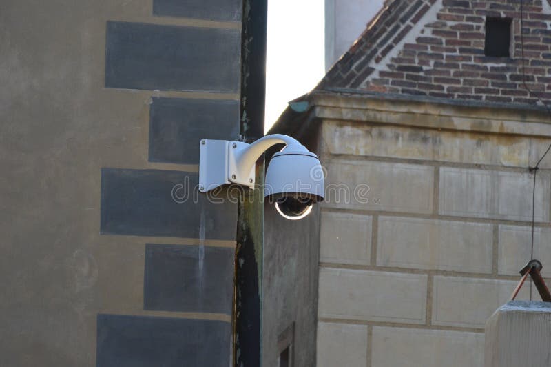 Security Camera stock image. Image of look, equipment - 82239473
