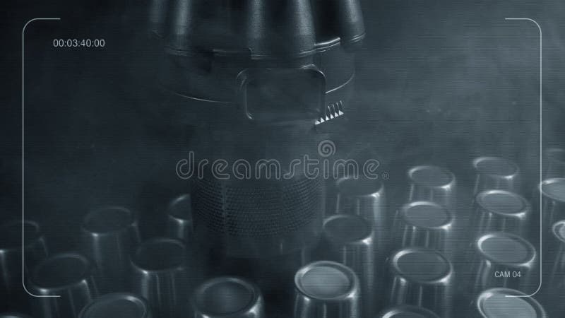 CCTV Moving Around Reactor with Cooling Gas Stock Video - Video of ...