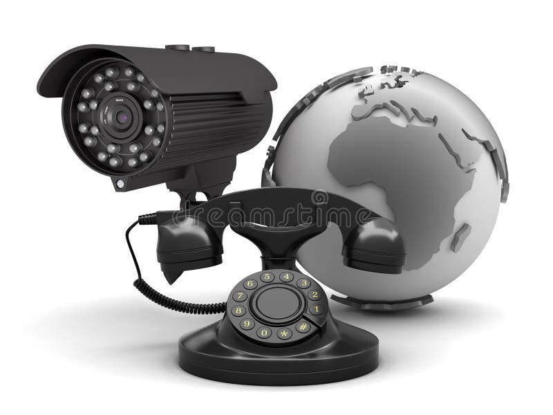 Retro Rotary Telephone Vector Icon Stock Vector - Illustration of retro ...