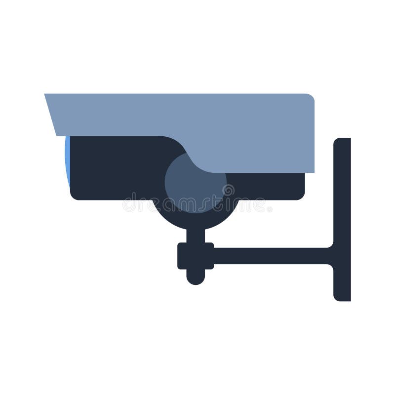 Security Camera Safety Technology Vector. Stock Vector - Illustration ...