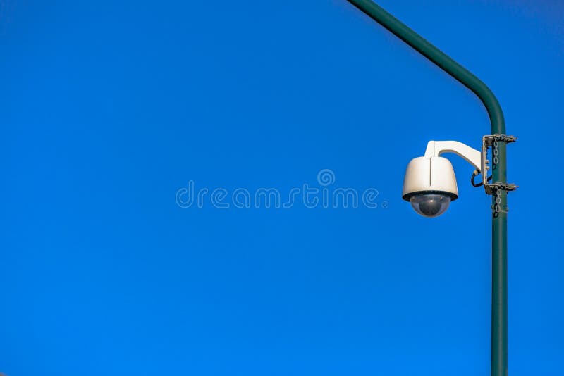 106 Surveillance Camera Outdoors Light Pole Security Stock Photos ...