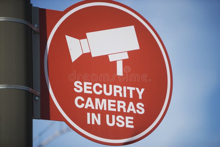 939 Warning Sign Surveillance Camera Stock Photos - Free & Royalty-Free ...