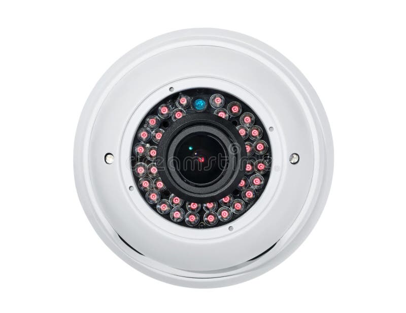 Spherical security camera stock photo. Image of technology - 197867370