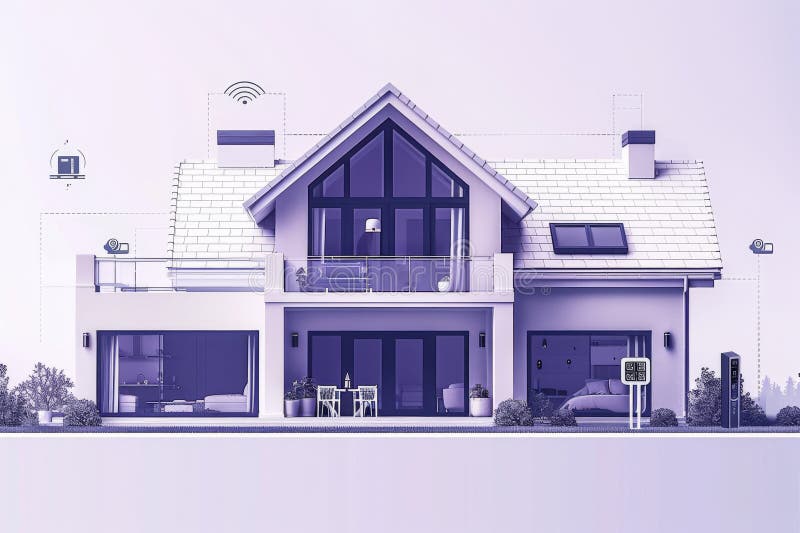 The Security Camera System Integrates CCTV, Surveillance, Depth of ...