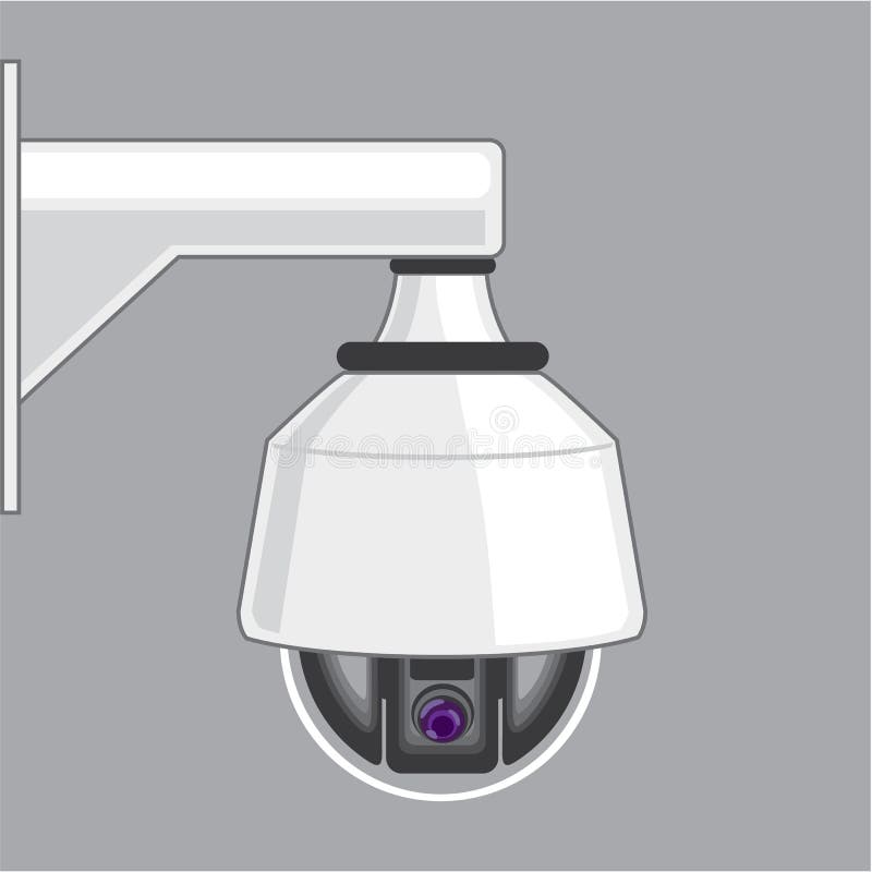 Security Camera Vector stock vector. Illustration of attention - 62487366