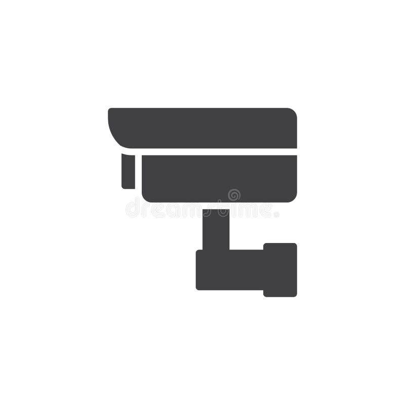 Security Camera Vector Icon Stock Vector - Illustration of design ...