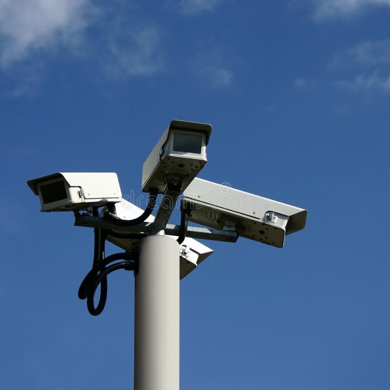 Security Cameras stock image. Image of bunch, private - 11102951