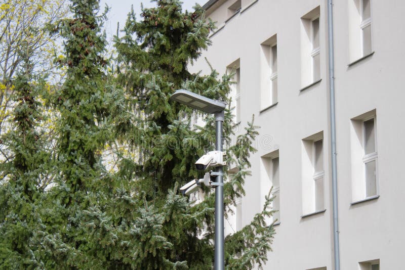340 Lamp Post Security Camera Stock Photos - Free & Royalty-Free Stock ...