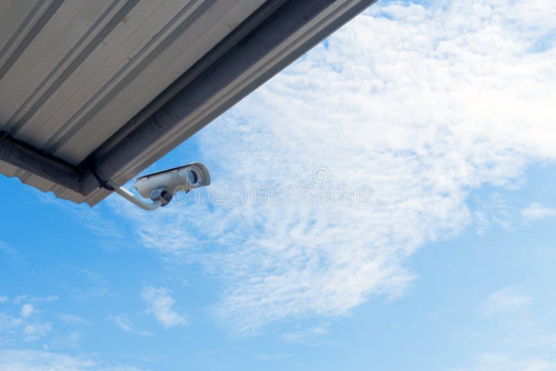Security CCTV camera stock image. Image of record, camera - 83822527