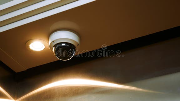 Security CCTV Camera or Surveillance System Inside the Elevator ,Closed ...