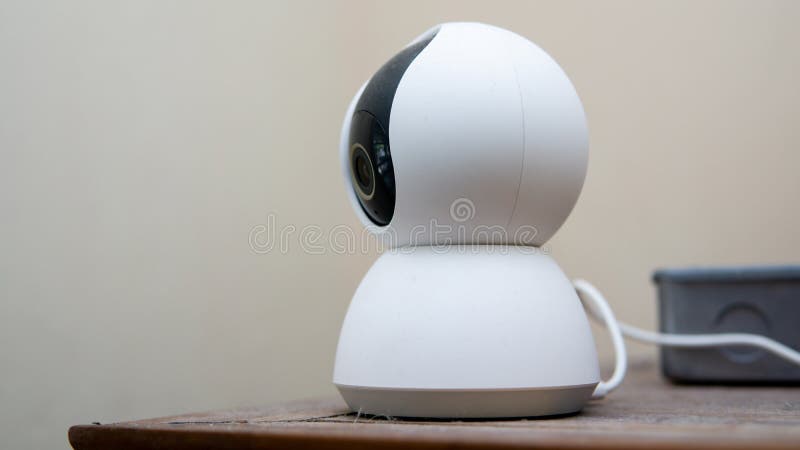 Security CCTV Camera or Surveillance System Inside of the House Stock ...