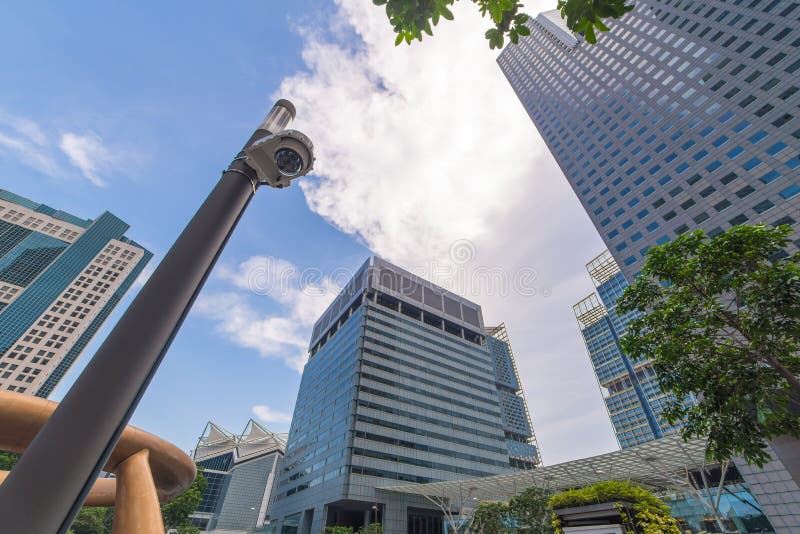 Security CCTV Camera and Urban Video, Electronic Device Stock Image ...