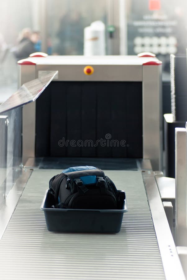 Security Check at the Airport Stock Image - Image of detect ...