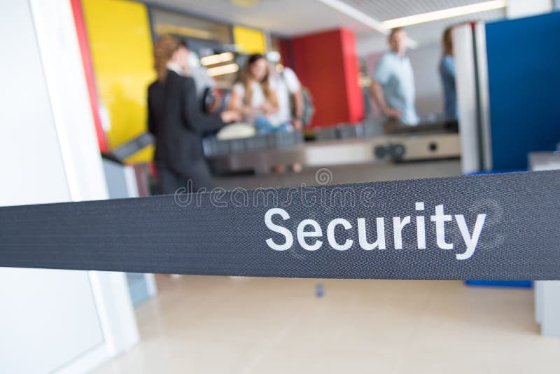 Security Check of in Airport Stock Photo - Image of international ...