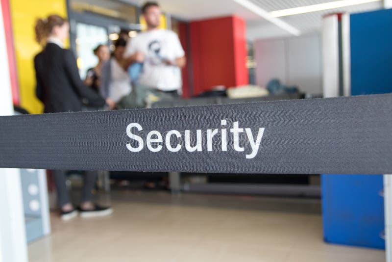 Security check in airport stock photo. Image of system - 100248304