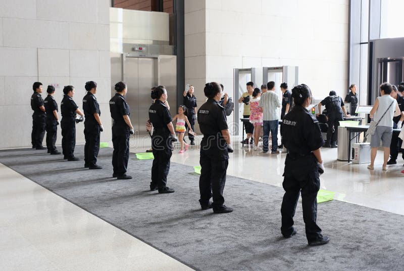 Airport security editorial photography. Image of examination - 24226477