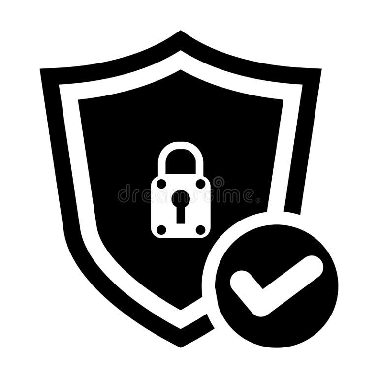 Security Check Icon stock vector. Illustration of defense - 284064756